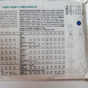 90s Jumper Dress Sewing Patterns for Womens Dresses & Blouse, Vintage ...