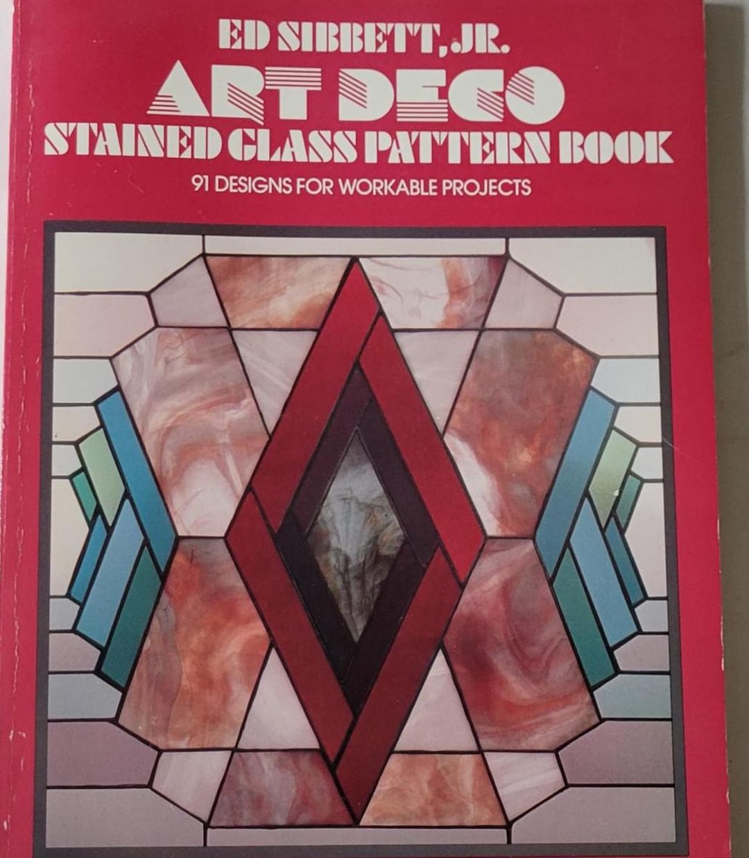 Stained Glass Pattern Book Art Deco Stain Glass by Ed Sibbett JR ...
