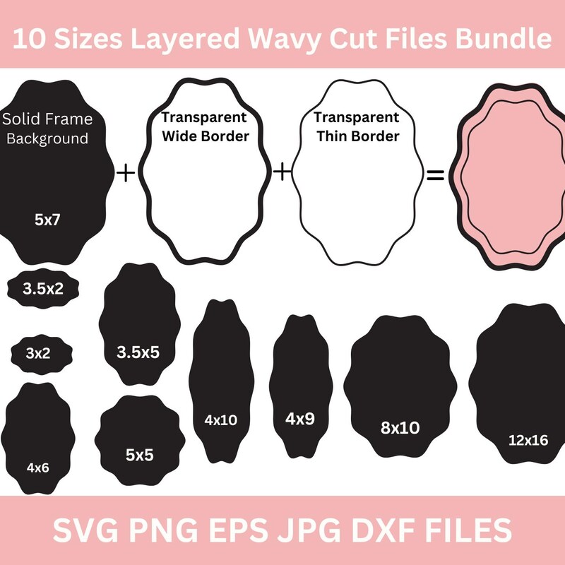 Oval Frame Svg - Etsy