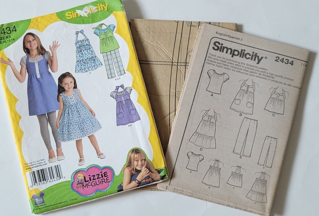Summer Dress Sewing Patterns for Girls Dresses Sleeveless Crop Pants ...