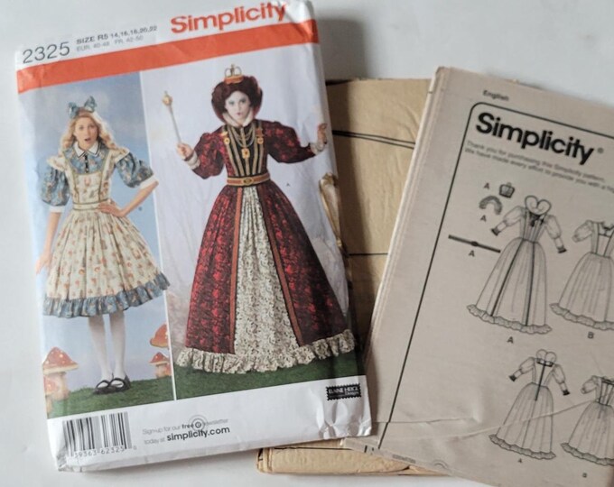 Womens Costumes Sewing Pattern Adult Costumes, Alice in Wonderland and ...