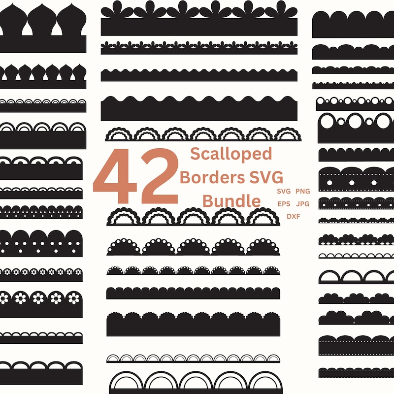 Lace Border Svg - Etsy