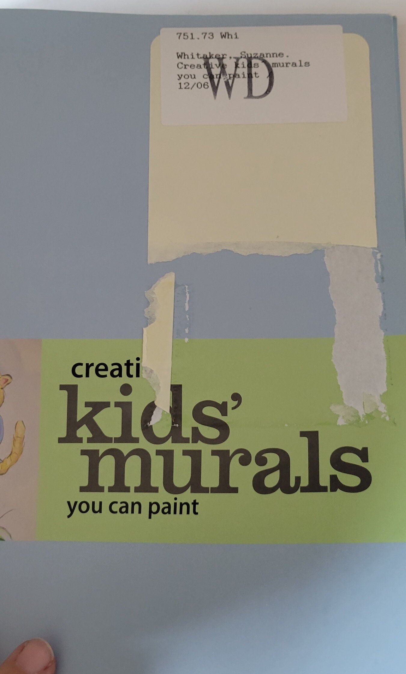 Creative Kids' Mural You Can Paint Book by Susan Whitaker, 1581808054 ...