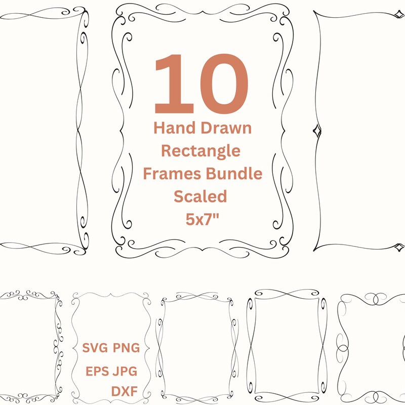 Doodle Border - Etsy