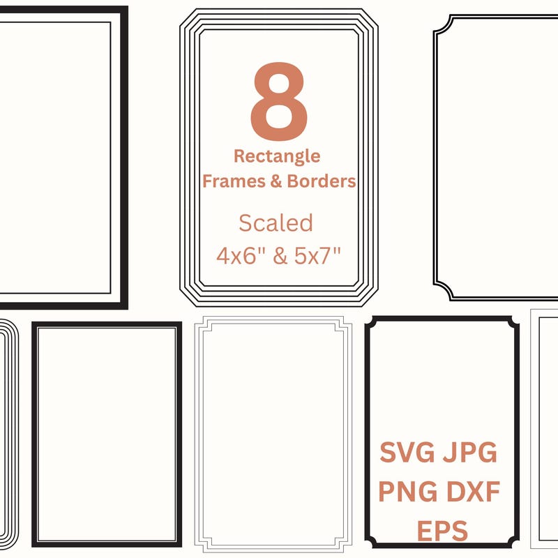 Vintage Square Border - Etsy UK