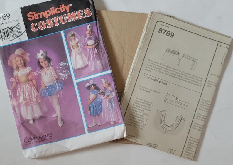 Kids Costumes Sewing Patterns for Girls Design Your Own Dress ...