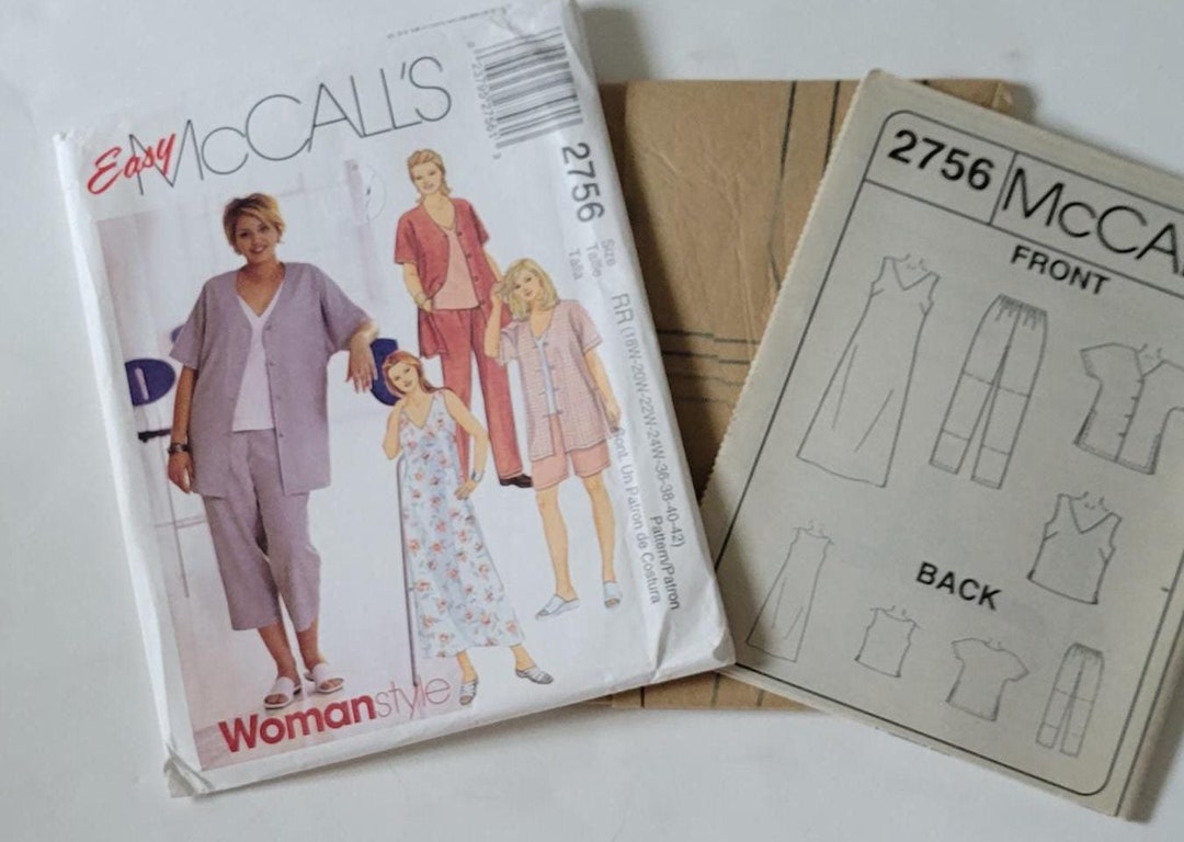 Dress Sewing Patterns for Womens Tops Dresses Shorts Jacket and Pants ...