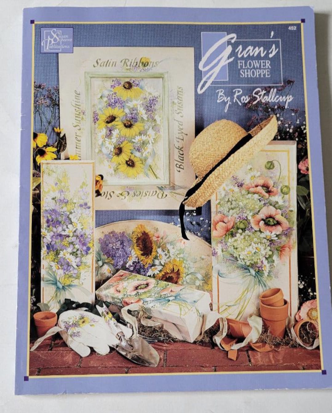 Gran's Flower Shop Decorative Painting Books by Ros Stallcup Floral ...