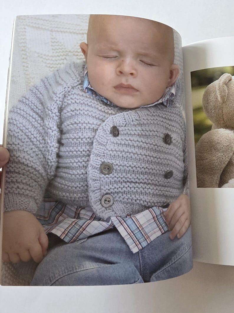 Mother & Baby Knitting Pattern Book for Sweaters, Vest, Cardigans and ...