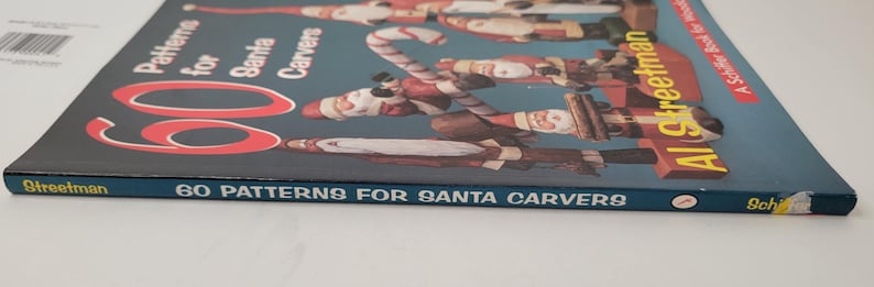 Vintage Wood Carving Pattern Book Santa Al Streetman Paperback Vintage ...
