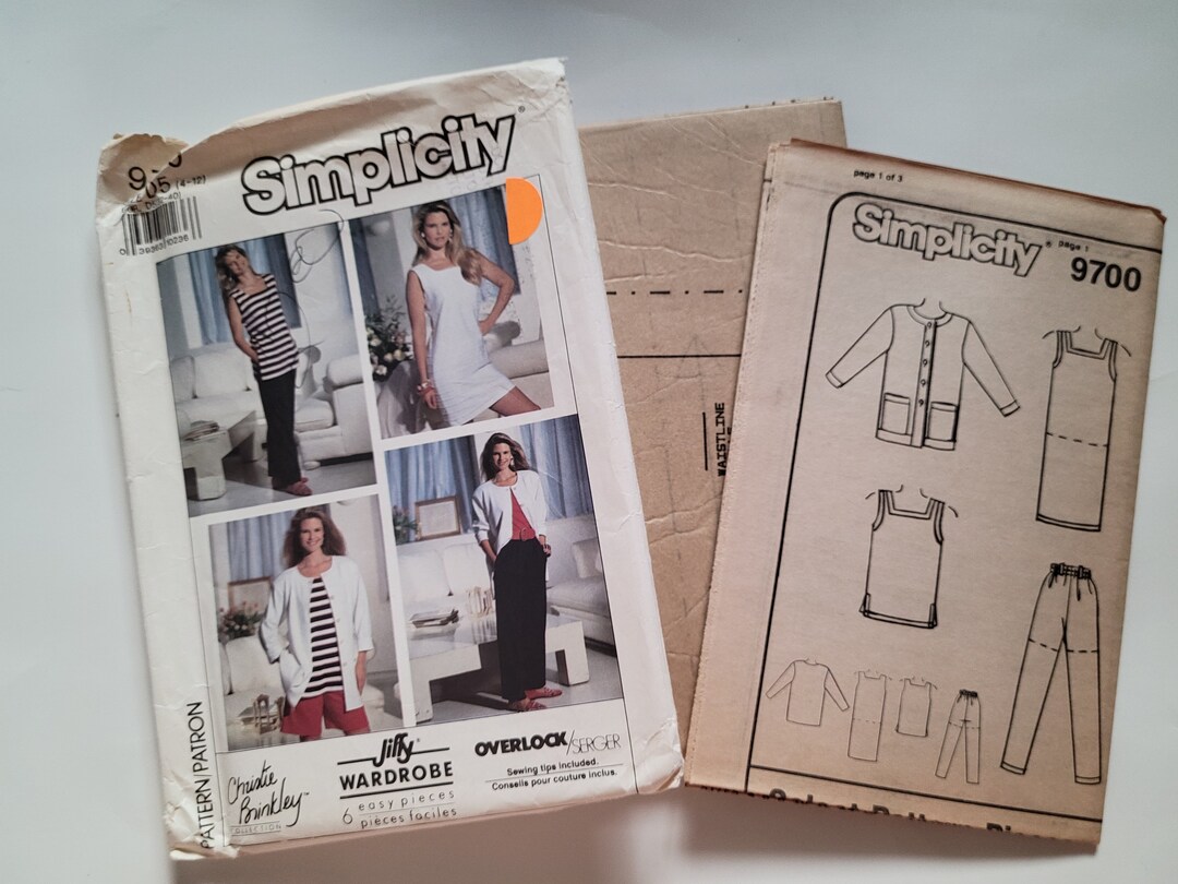 Knit Top Sewing Patterns for Womens Pants Shorts Dress Tunic & Jacket ...
