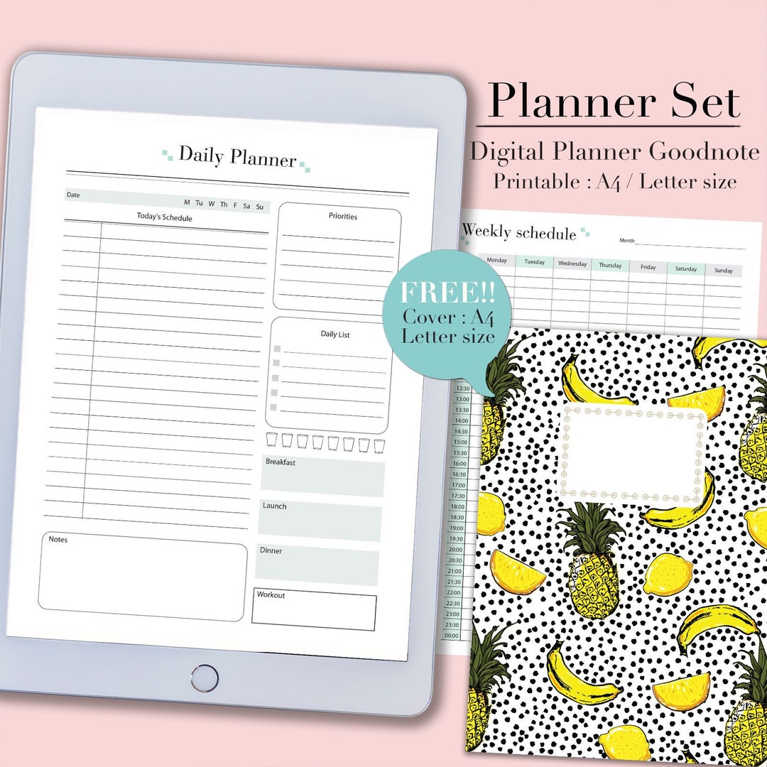 Digital Planner Digital Download Planner Printable - Etsy