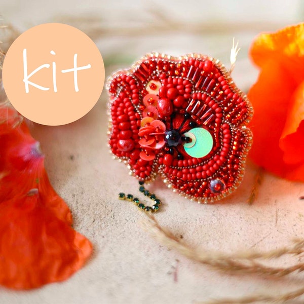 Poppy Bead Pattern - Etsy