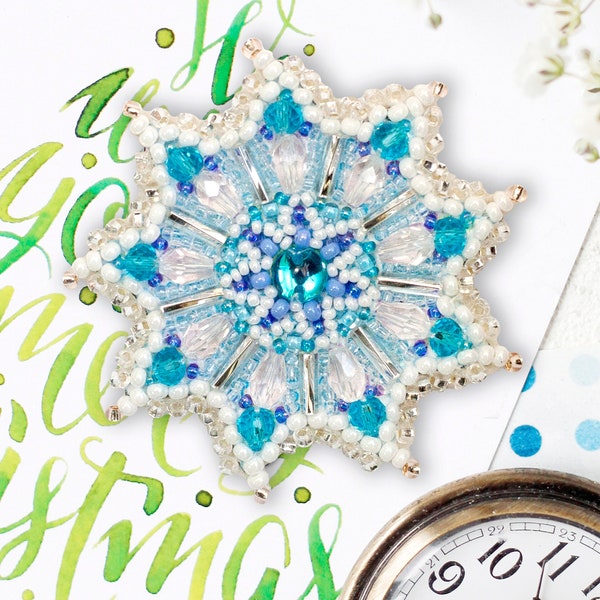 Snowflake Bead Kit - Etsy