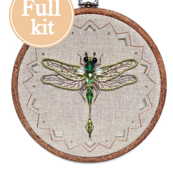 Dragonfly Embroidery Kit - Etsy