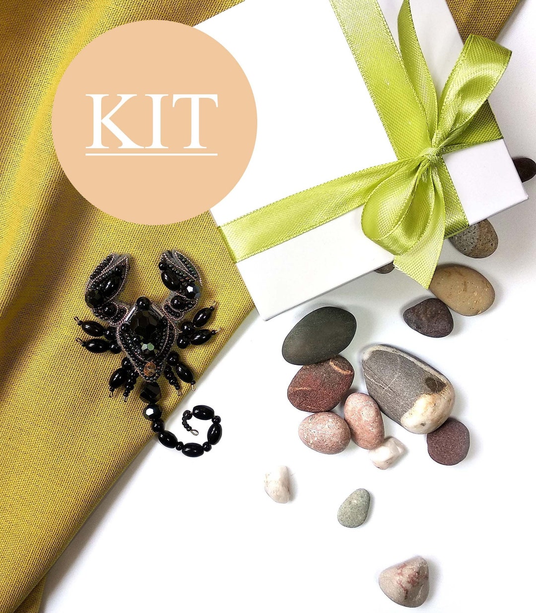 Scorpion Brooch Beadwork Kit Spider Brooch Beaded Spider - Etsy