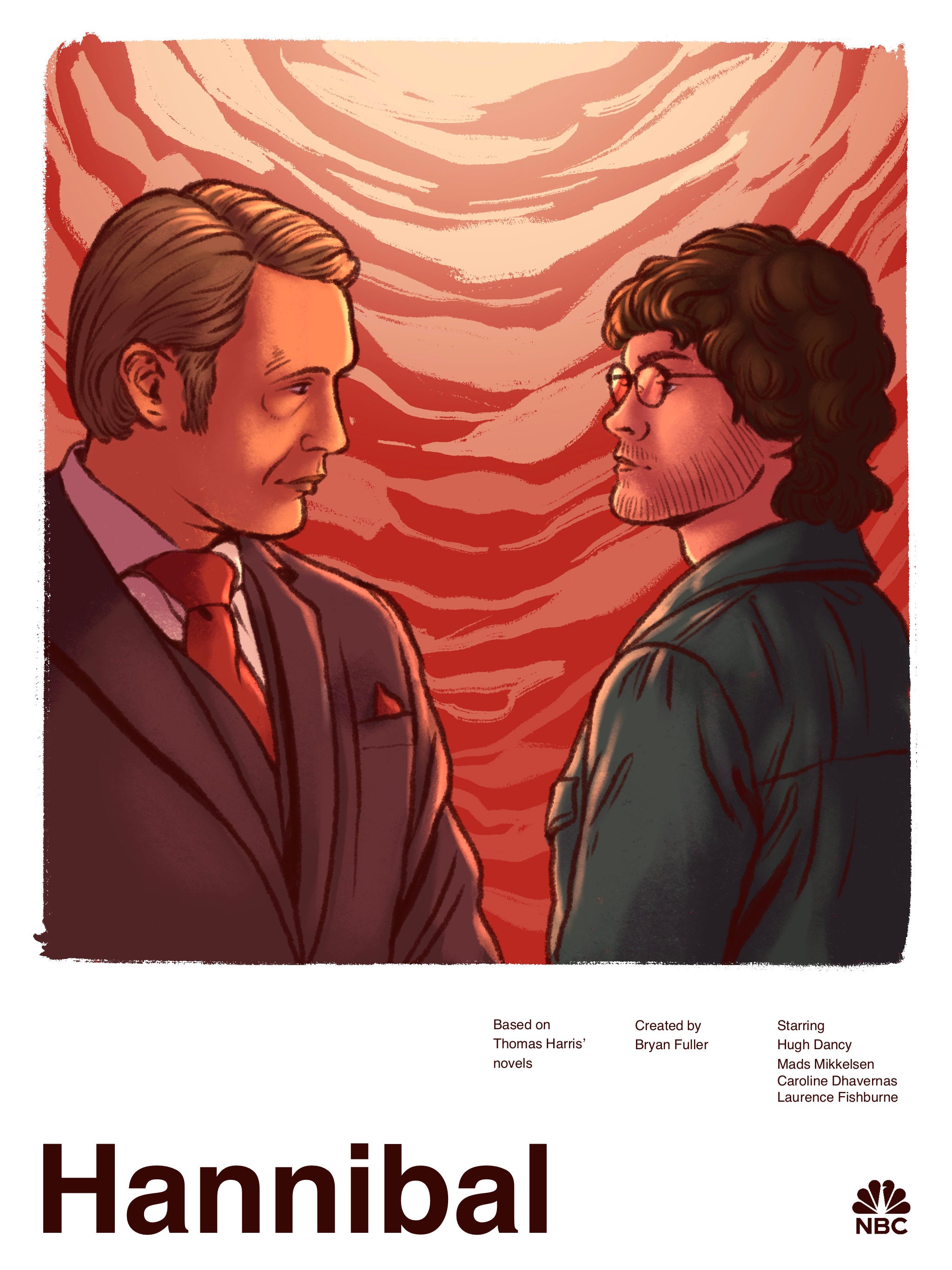 Hannibal Series Poster / PRINT / DECORATIVE ART - Etsy