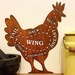 Chicken Kitchen Sign , Bbq Sign , Bbq Area , Bbq Accessories , Bbq ...