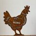Chicken Kitchen Sign , Bbq Sign , Bbq Area , Bbq Accessories , Bbq ...