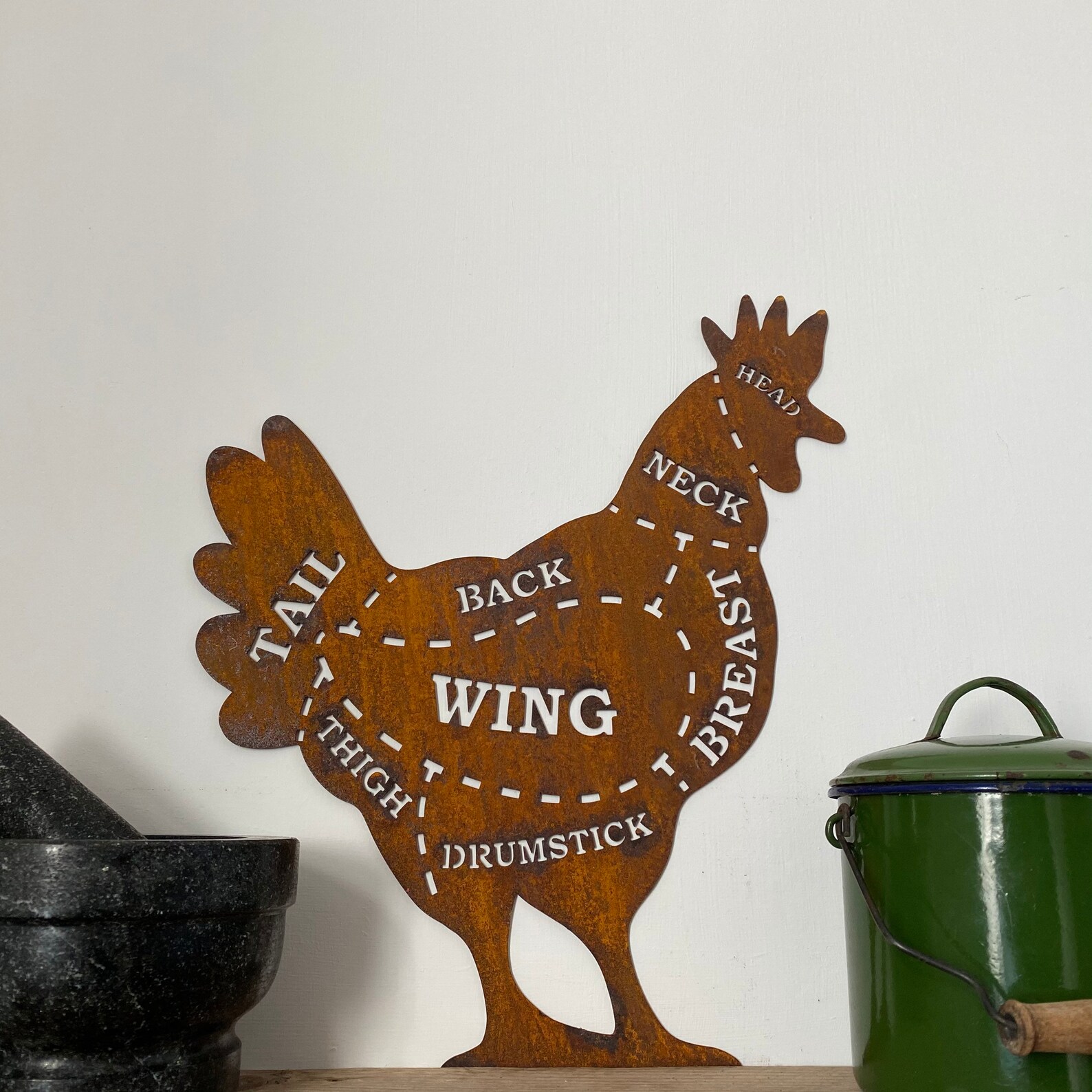 CHICKEN KITCHEN SIGN Bbq Sign Bbq Area Bbq Accessories - Etsy