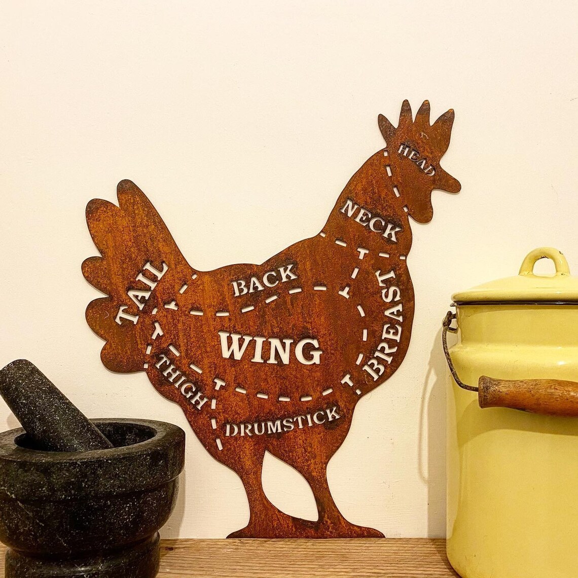 CHICKEN KITCHEN SIGN Bbq Sign Bbq Area Bbq Accessories - Etsy
