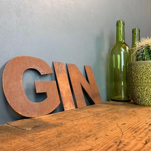 Gin Bar Sign Gin and Tonic Station Printable Party Bar | Etsy