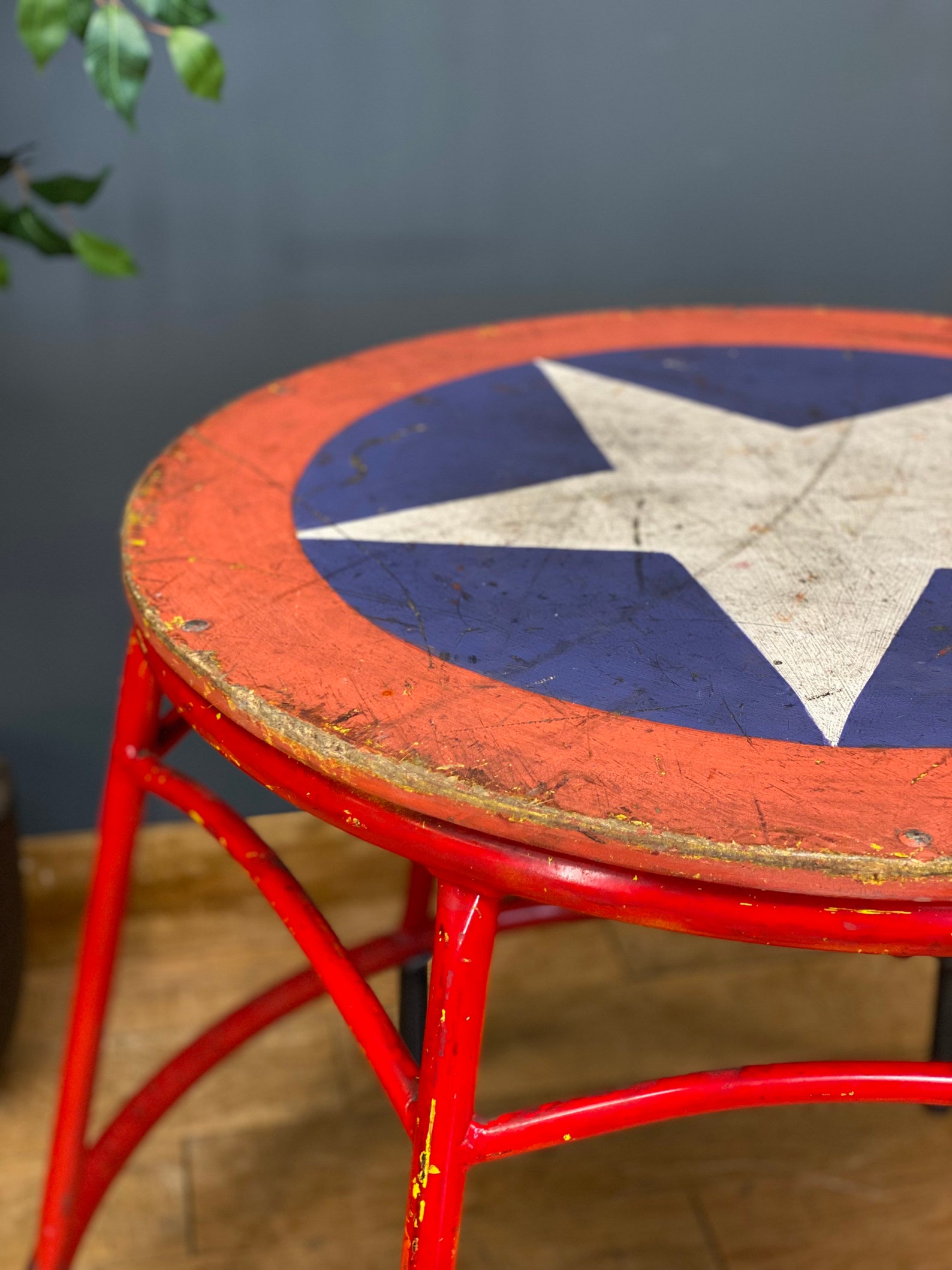 Vintage Circus Elephant Stand / Circus Table / Ringmaster Prop ...