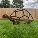 GIANT TORTOISE Rusty Metal Garden Decoration , TURTLE Garden Ornament ...