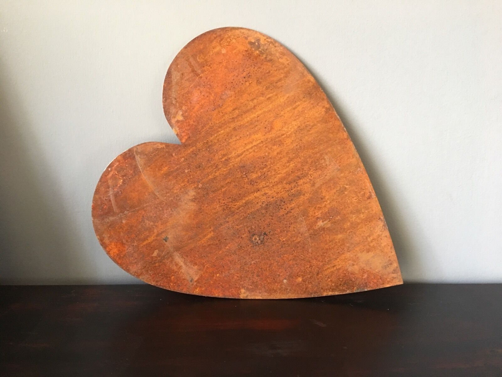 12inch rustic Heart decoration rusty metal home decor | Etsy