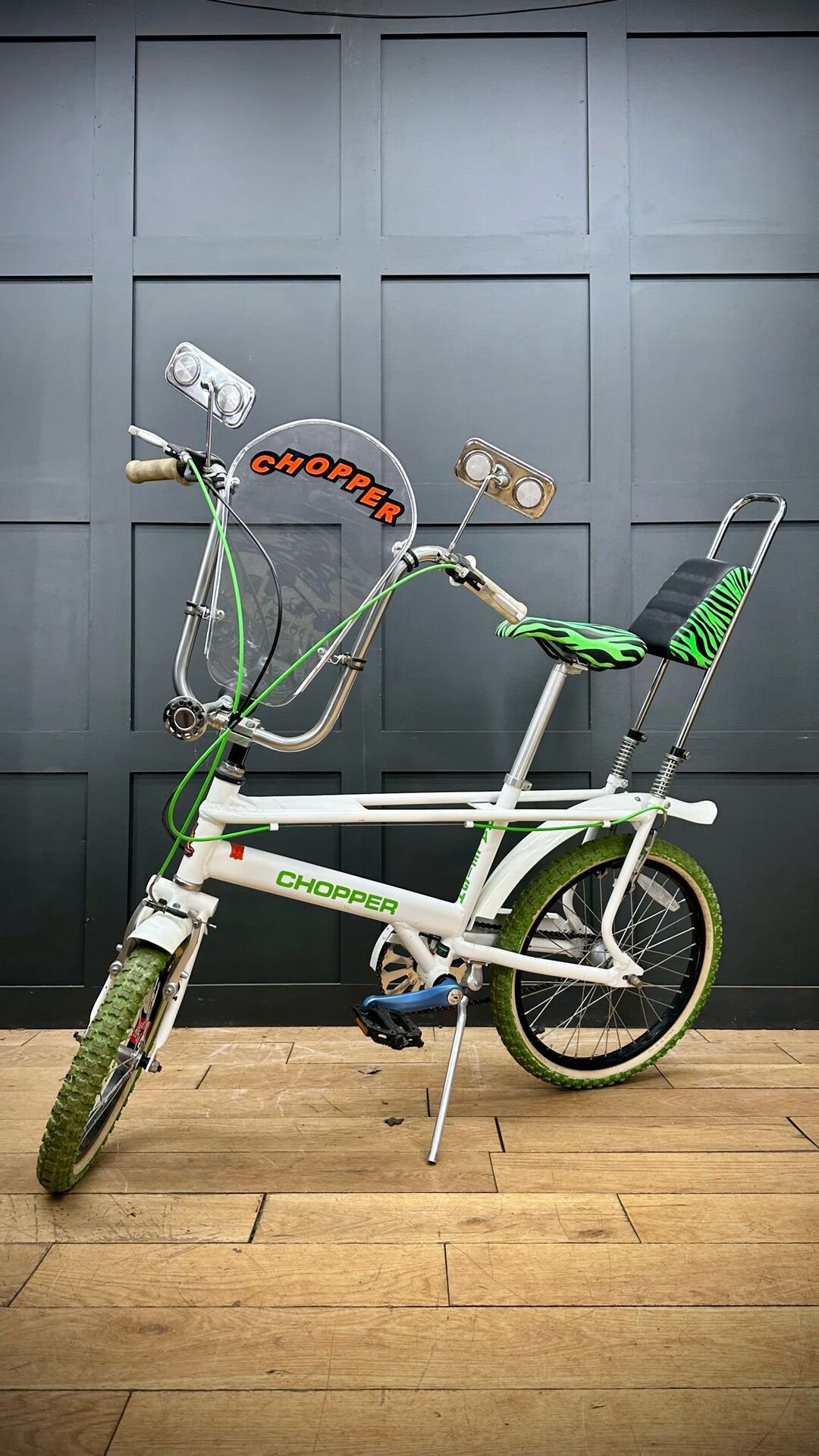 Retro Rare Raleigh Chopper Bike / Vintage Bicycle/ Neon Chopper MK3 ...