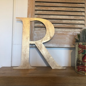 15cm Round Letter R Sign Monogram Initial Wall Art Home - Etsy