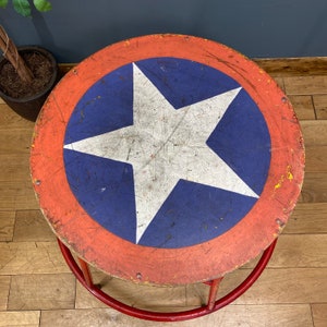 Vintage Circus Elephant Stand / Circus Table / Ringmaster Prop ...