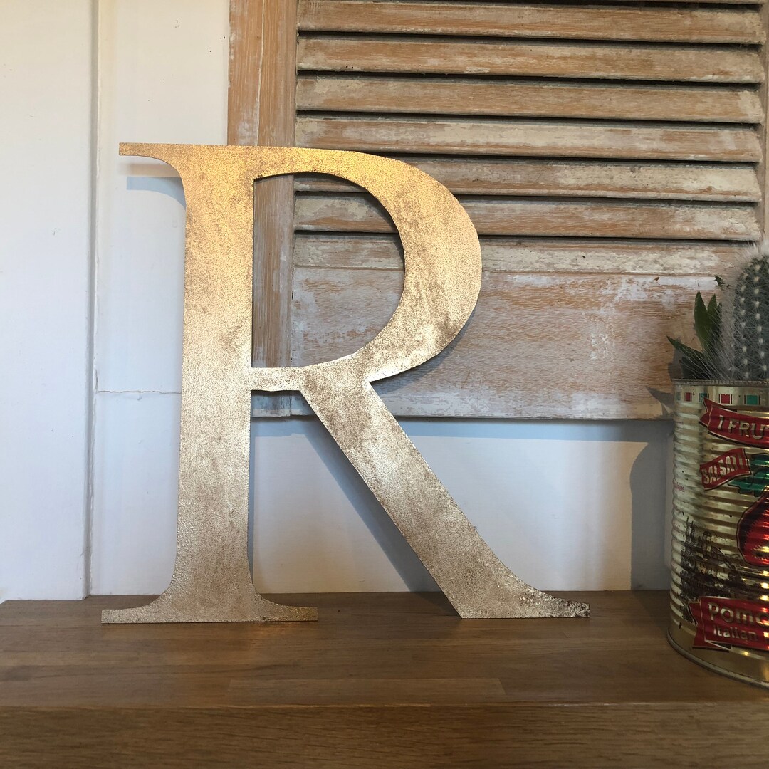 Letter R / Bar Decor / Kitchen Wall Art / Home Decor and Gifts / Metal ...