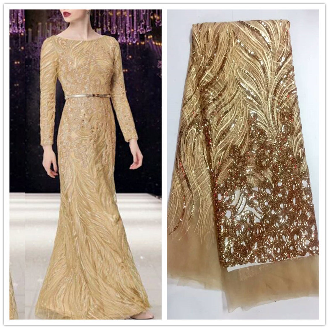 2021 High Quality African Lace Fabric Net French Lace Fabric - Etsy