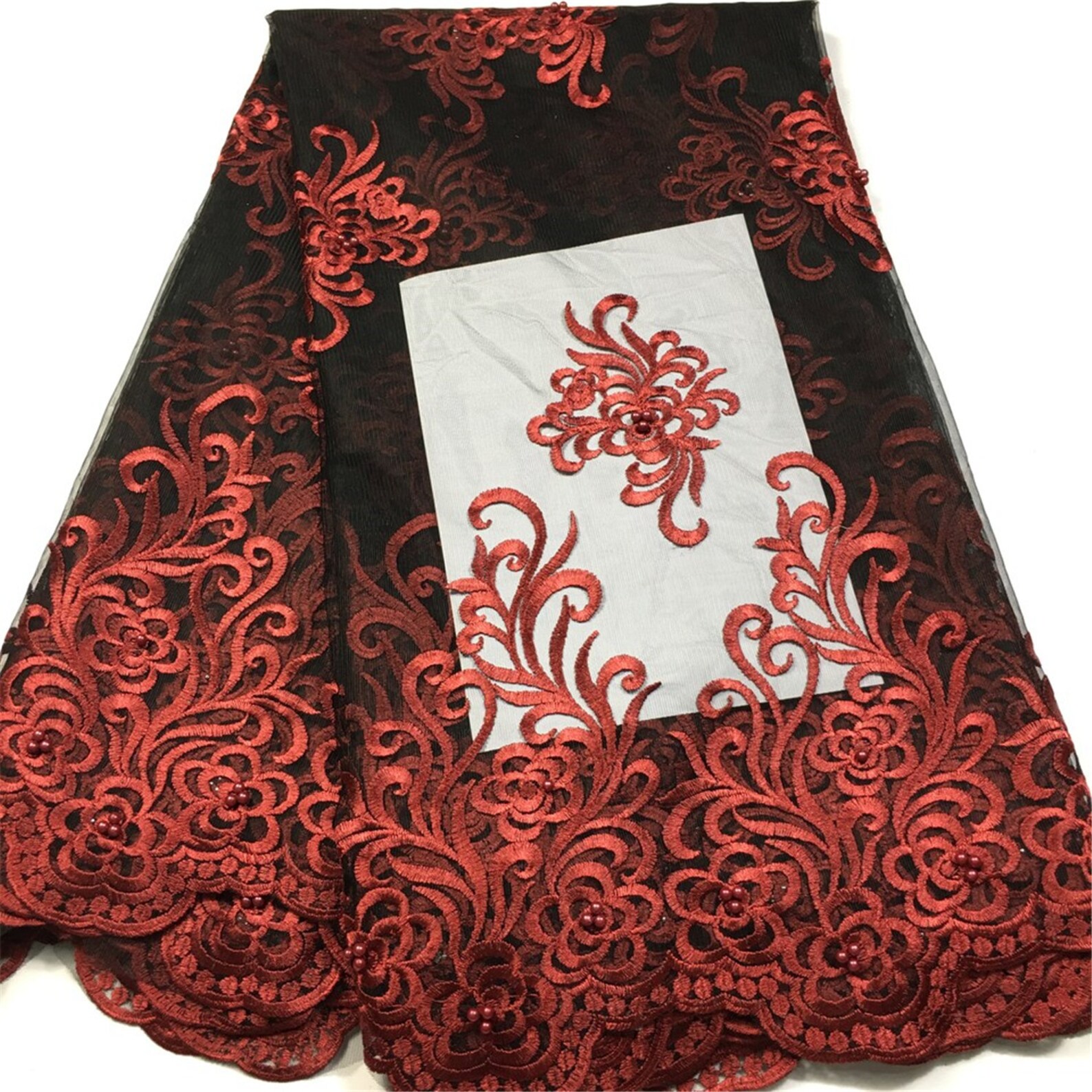 African Lace Fabric 2021 Embroidered Nigerian Laces Fabric - Etsy