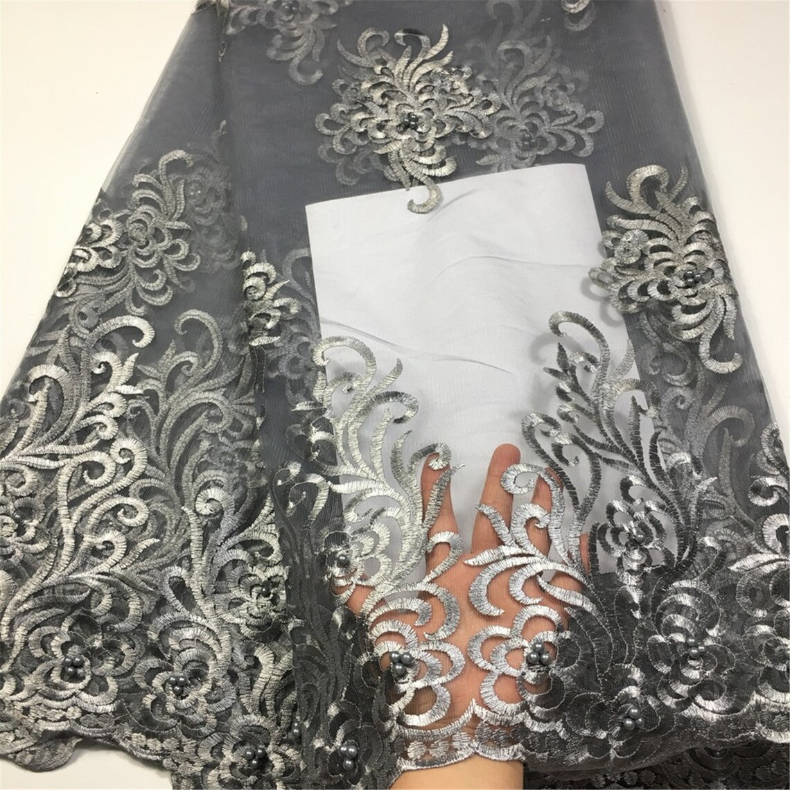 African Lace Fabric 2021 Embroidered Nigerian Laces Fabric - Etsy