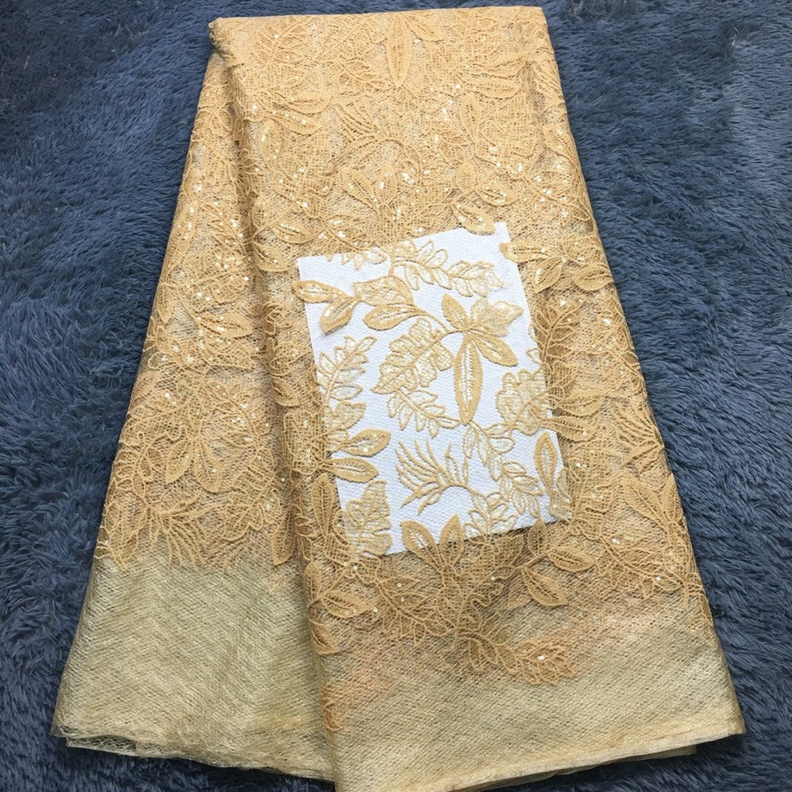 French Net Lace Fabric 2021 Latest African Guipure Lace Fabric With ...