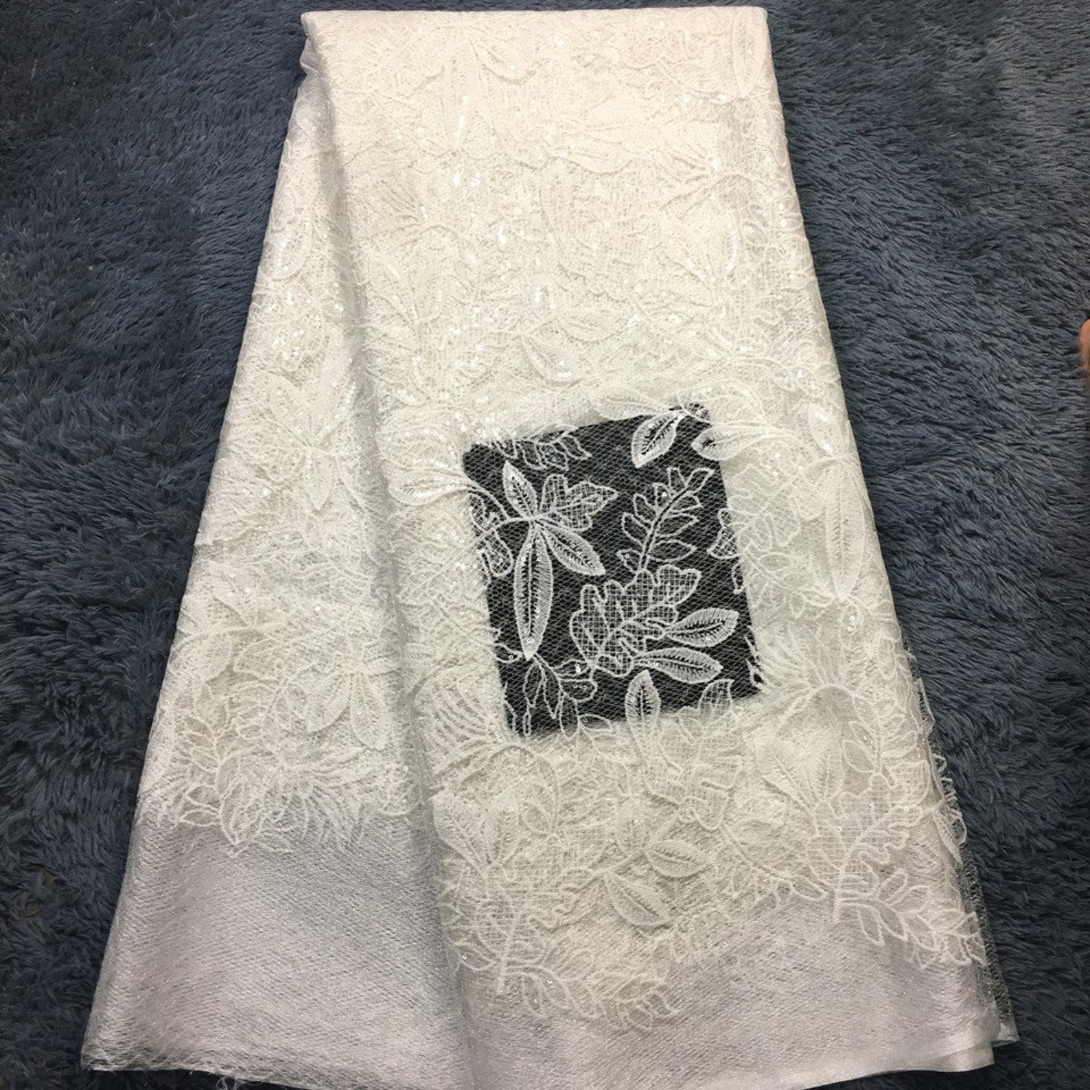 French Net Lace Fabric 2021 Latest African Guipure Lace Fabric With ...