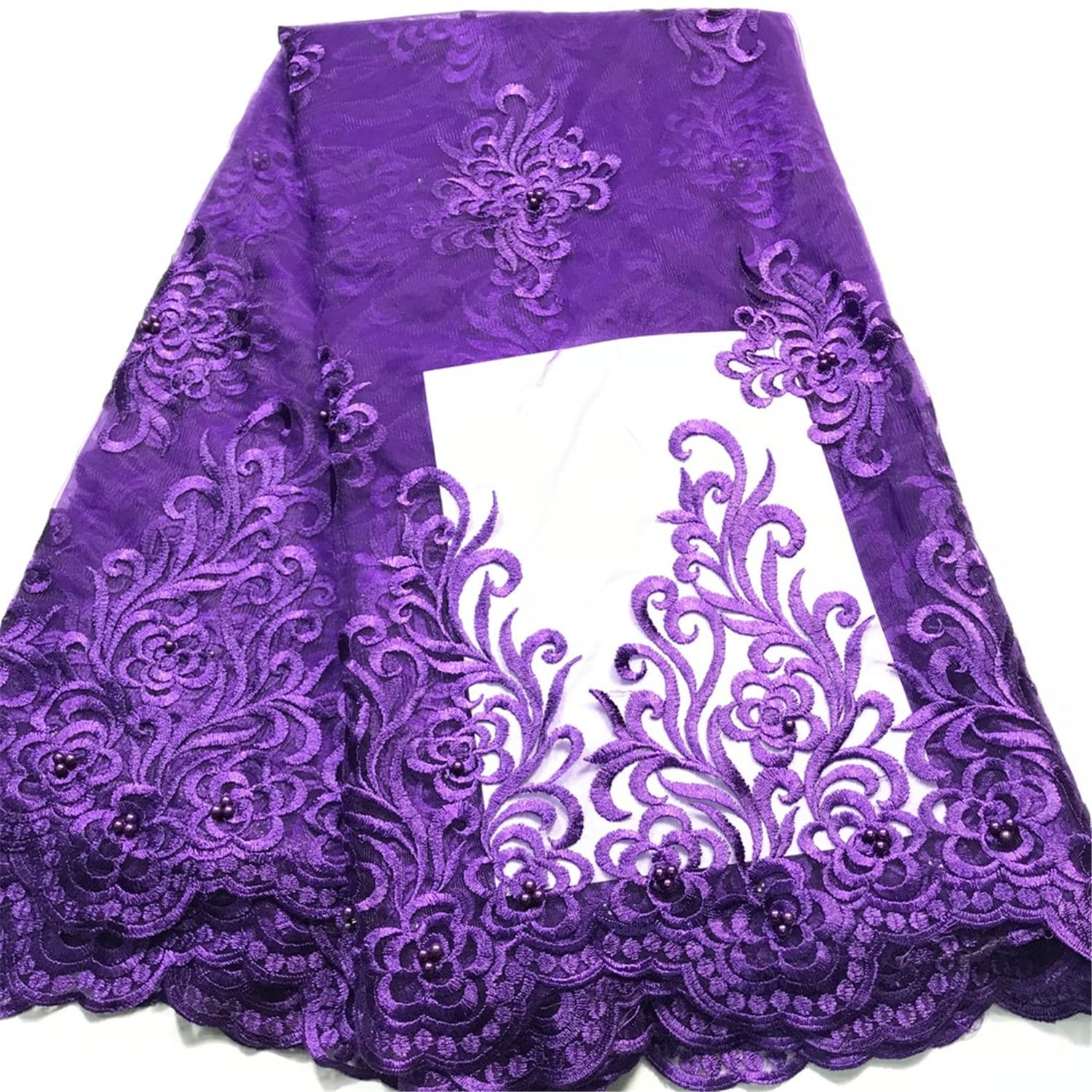 African Lace Fabric 2021 Embroidered Nigerian Laces Fabric - Etsy