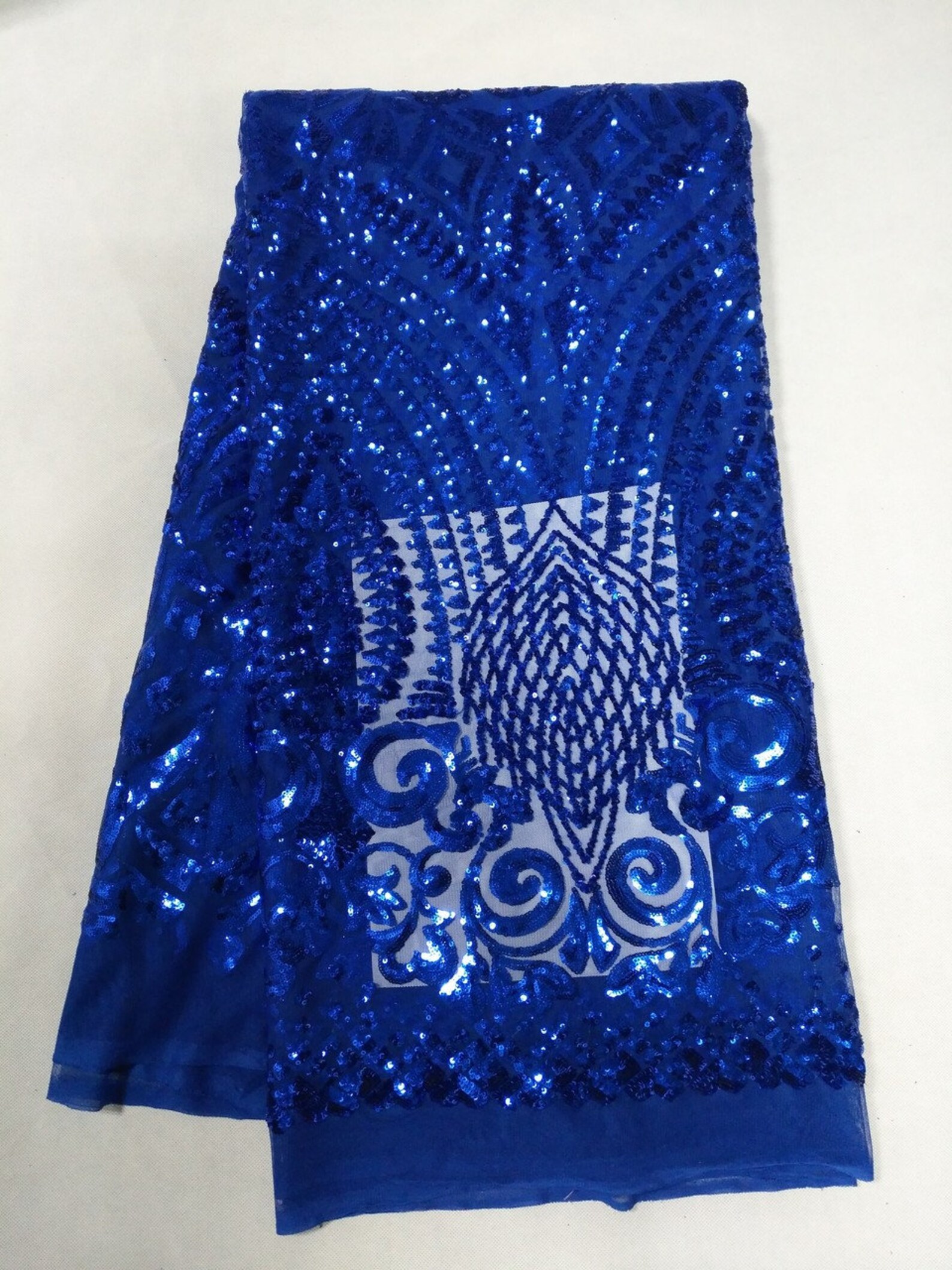 New Design French Net Sequin Lace Fabric 2021 Latest African Sequence ...