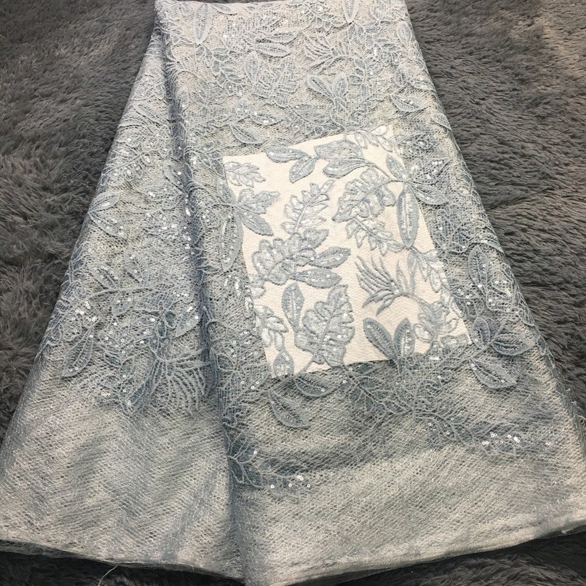 French Net Lace Fabric 2021 Latest African Guipure Lace Fabric With ...