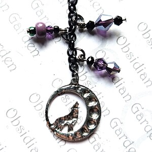 AURORA Purple Magick Pagan Bag Charm/keyring - Etsy