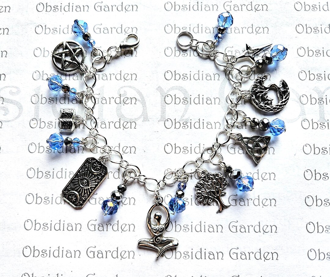 AGNES Magick Wicca Pagan Hand Made Original Charm Bracelet - Etsy