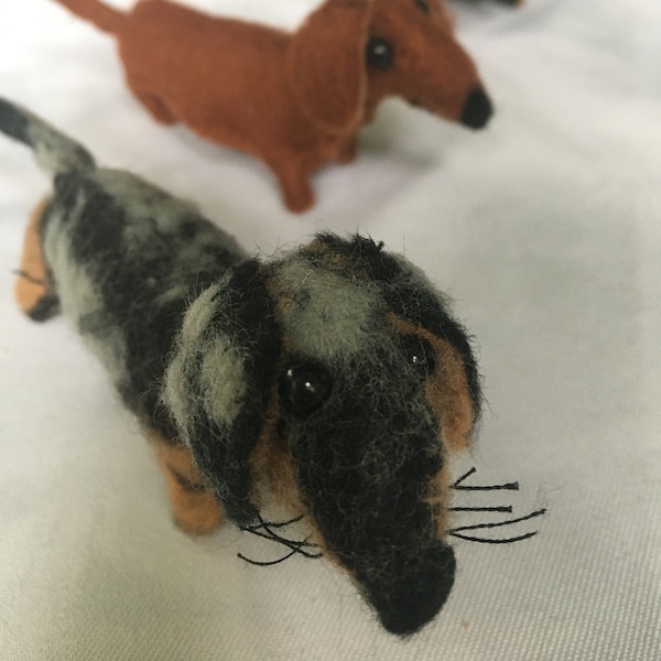 Stuffed Dachshund - Etsy