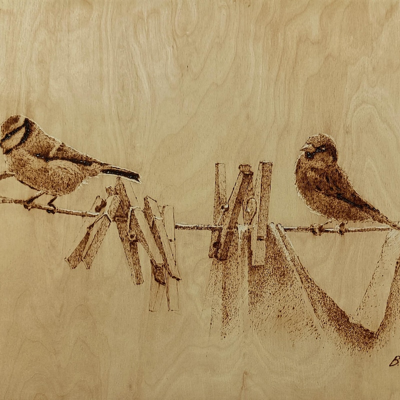 Pyrography Wall Art - Etsy