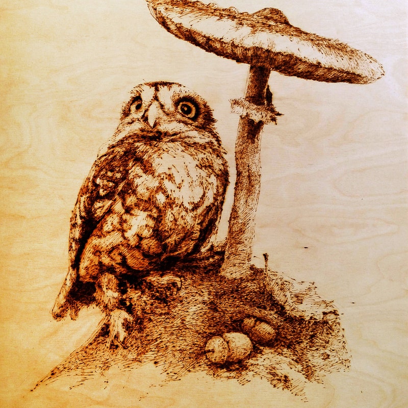 Wood Burned Art - Etsy