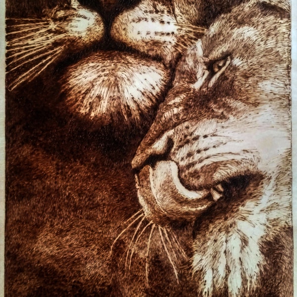 Pyrography Picture - Etsy