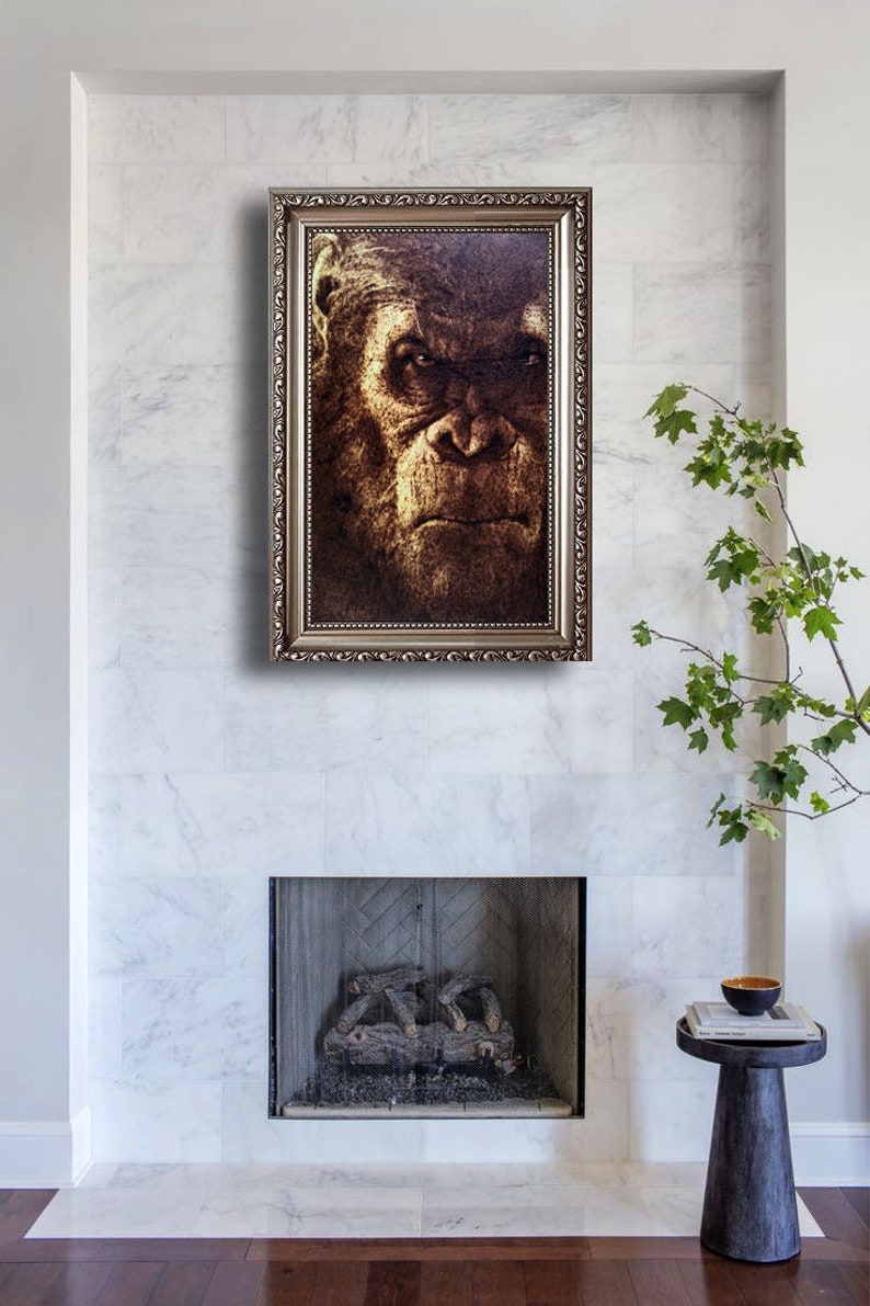 Original Pyrography Art. Wood Burning. Minimalist Home Decor - Etsy