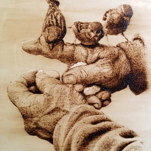 Pyrography Art - Etsy