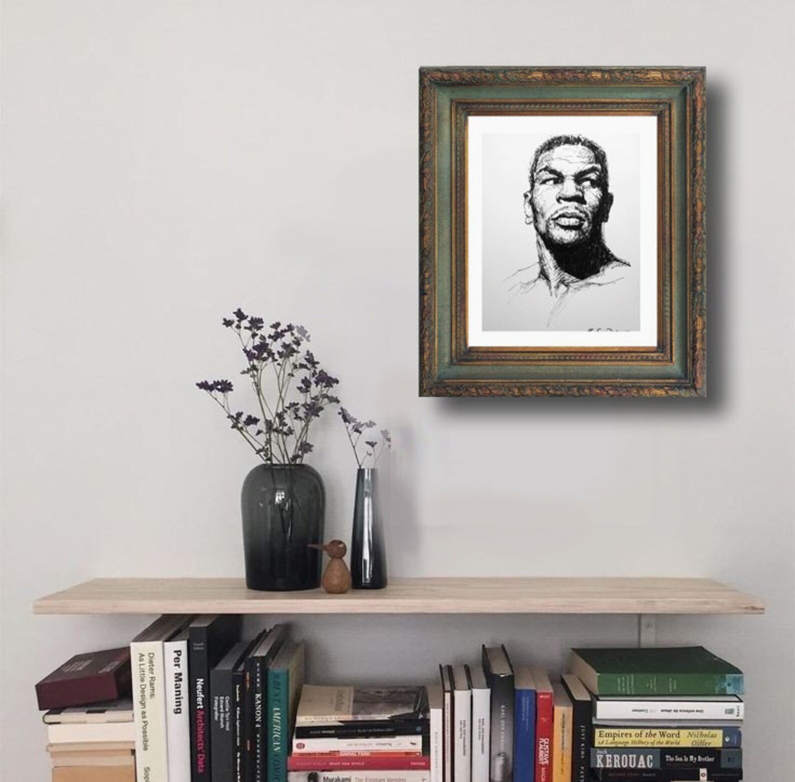 Mike Tyson. Original Drawing Portraits From Photos. Black and - Etsy